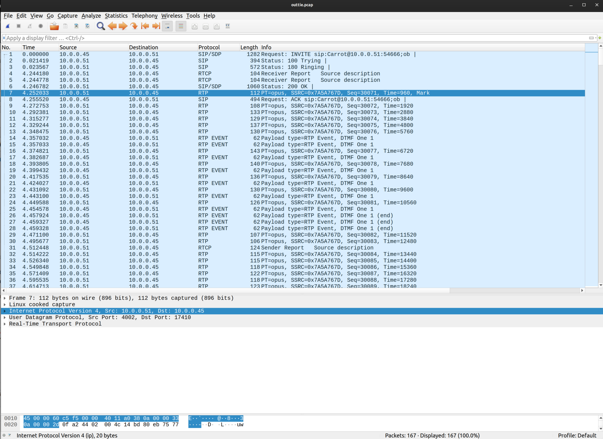 Debugging Rtp With Sipp And Wireshark ⋆ Asterisk