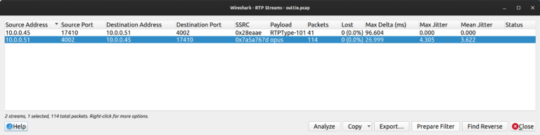 Debugging RTP with sipp and Wireshark ⋆ Asterisk